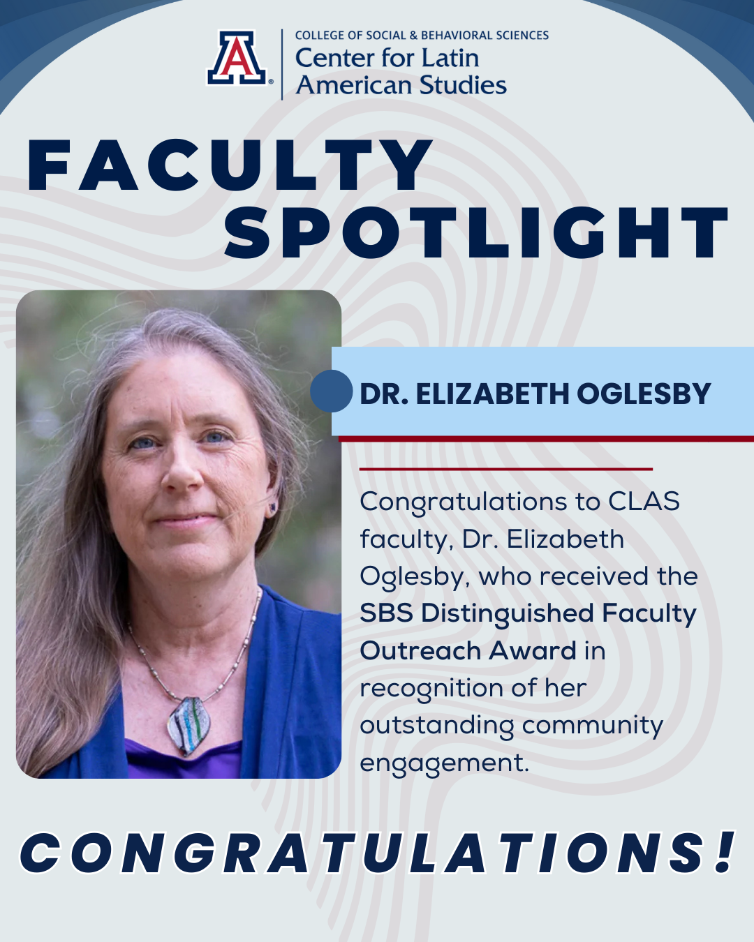 Faculty Spotlight | Dr. Elizabeth Oglesby | Latin American Studies